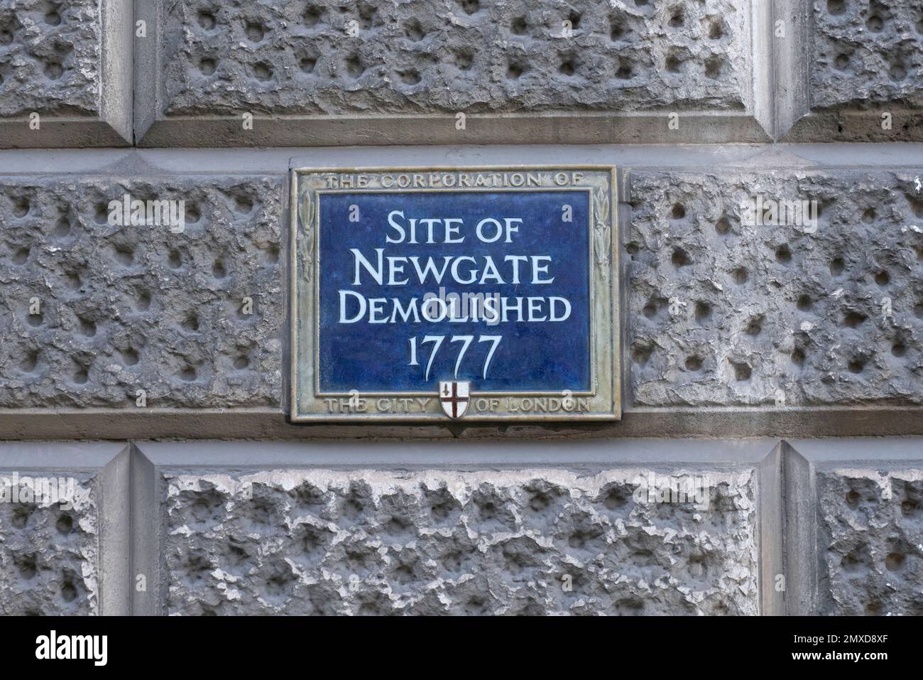 newgate jail in london Stock Photo - Alamy