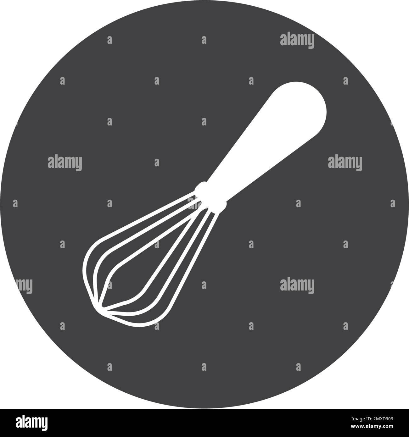 Whisk and bowl icon vector illustration design template,background ...