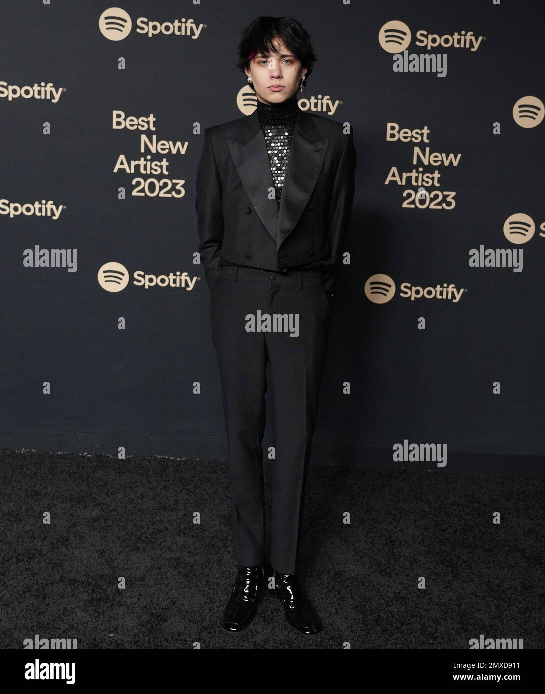 West Hollywood, CA, February 2, 2023. Landon Barker arrives at the ...