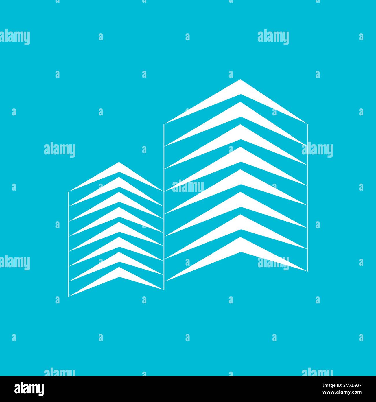 Real estate vector icon illustration logo design Stock Vector Image ...