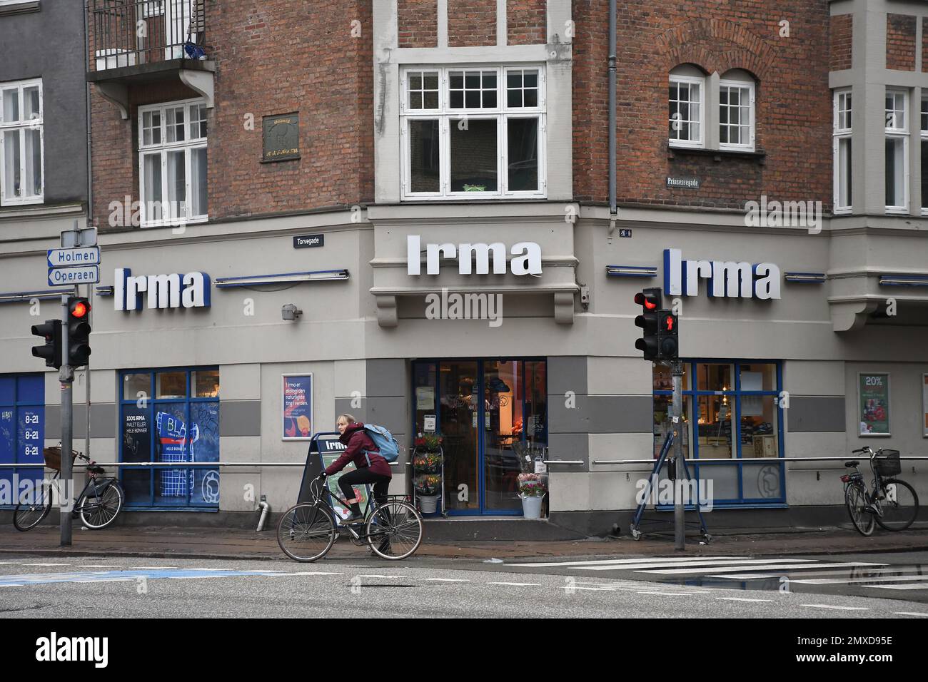 Copenhagen/Denmark/03 February 2023/Irma food market Denmark oldest ...