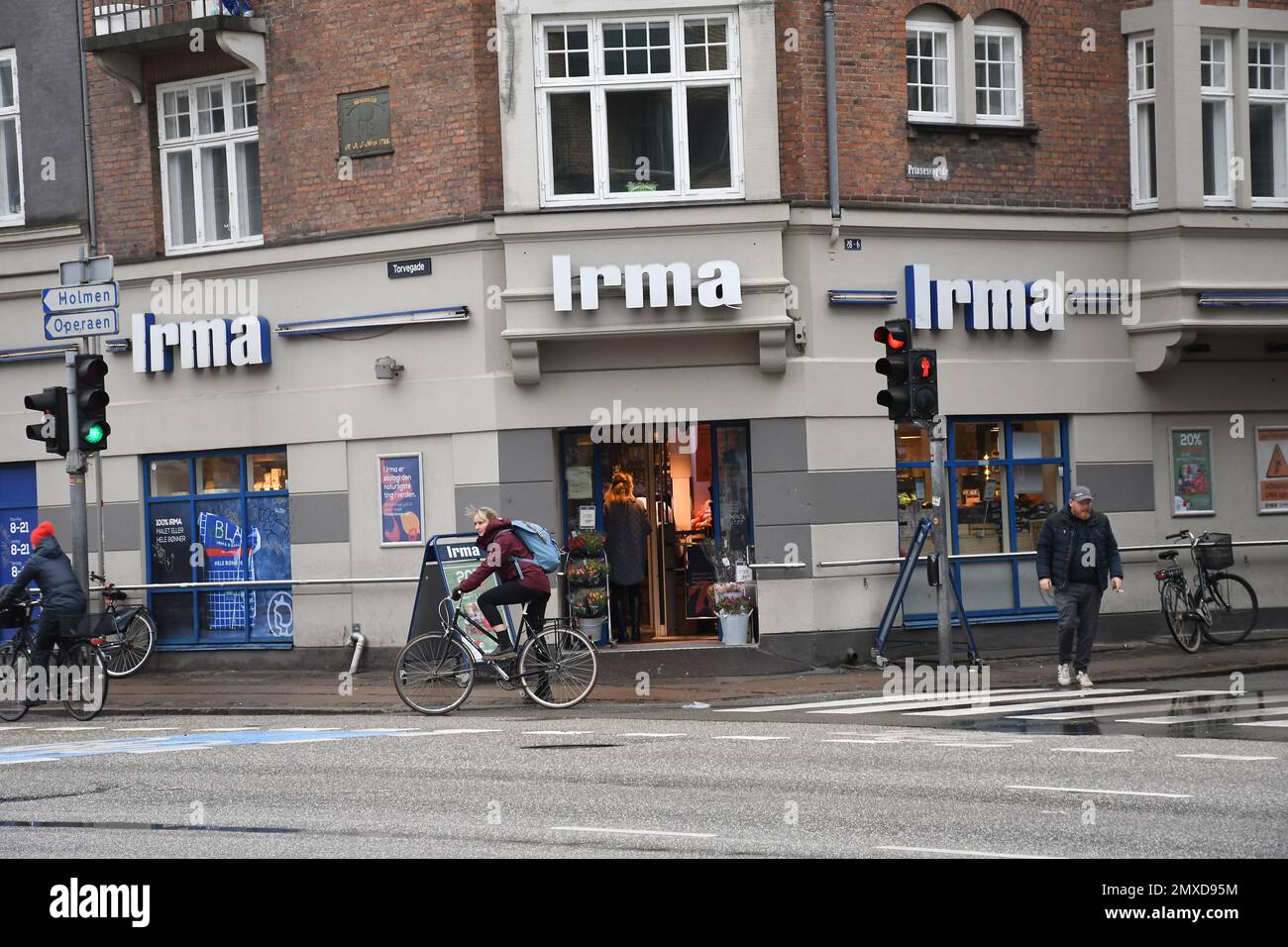Copenhagen/Denmark/03 February 2023/Irma food market Denmark oldest ...
