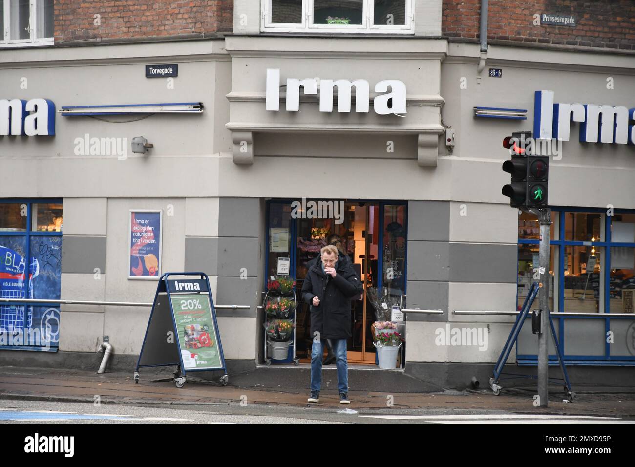Copenhagen/Denmark/03 February 2023/Irma food market Denmark oldest ...