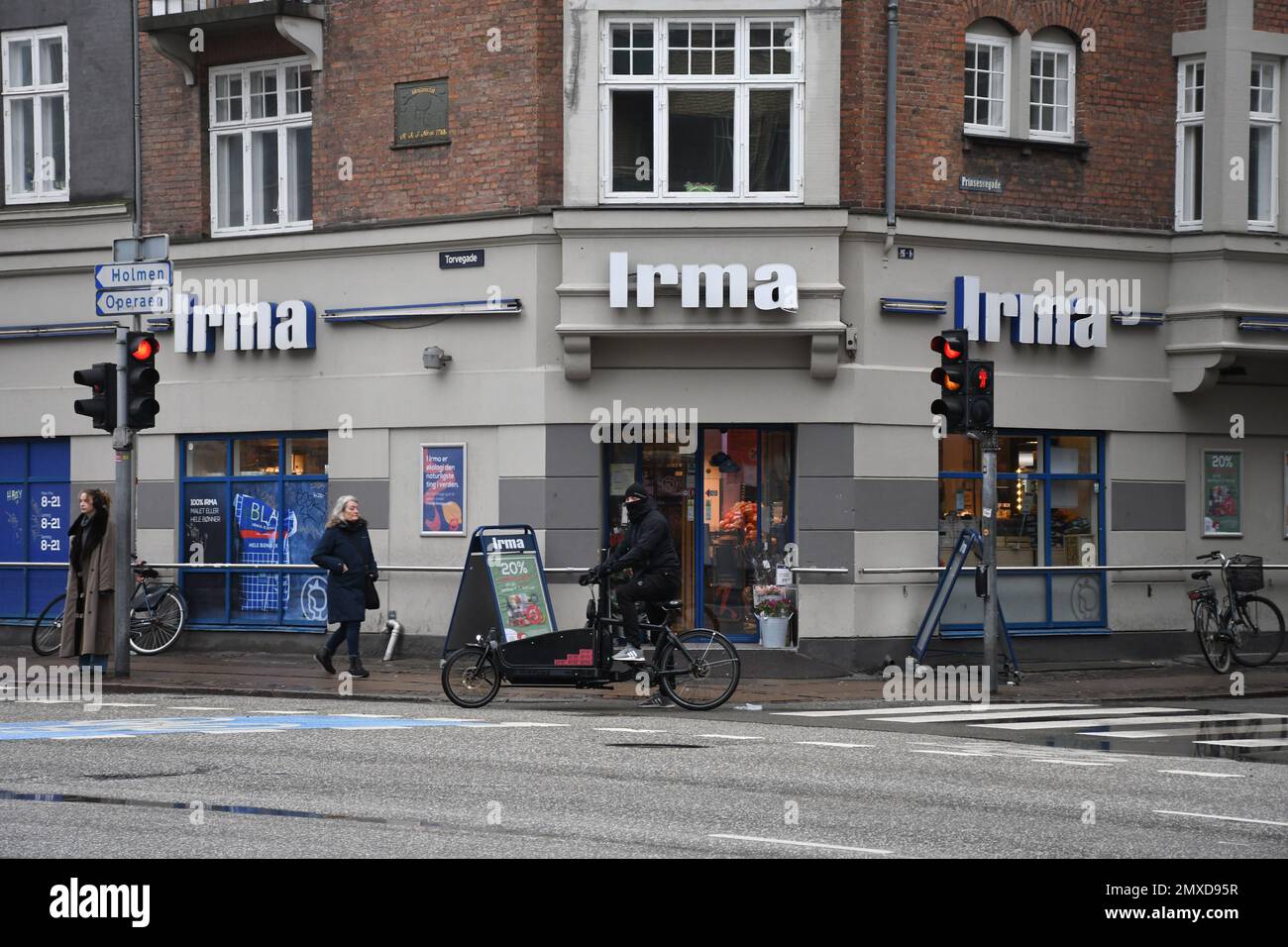 Copenhagen/Denmark/03 February 2023/Irma food market Denmark oldest ...