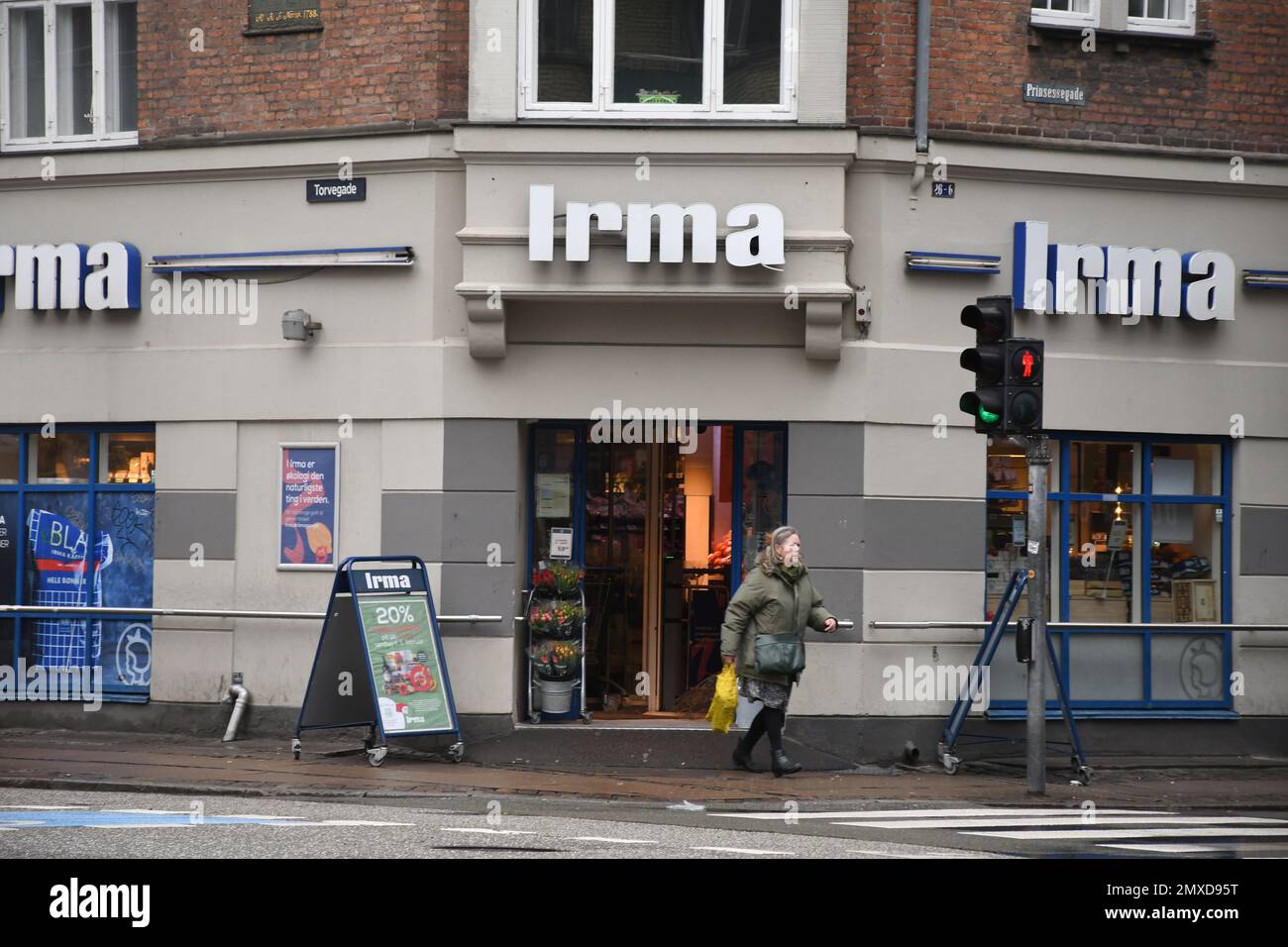 Copenhagen/Denmark/03 February 2023/Irma food market Denmark oldest ...