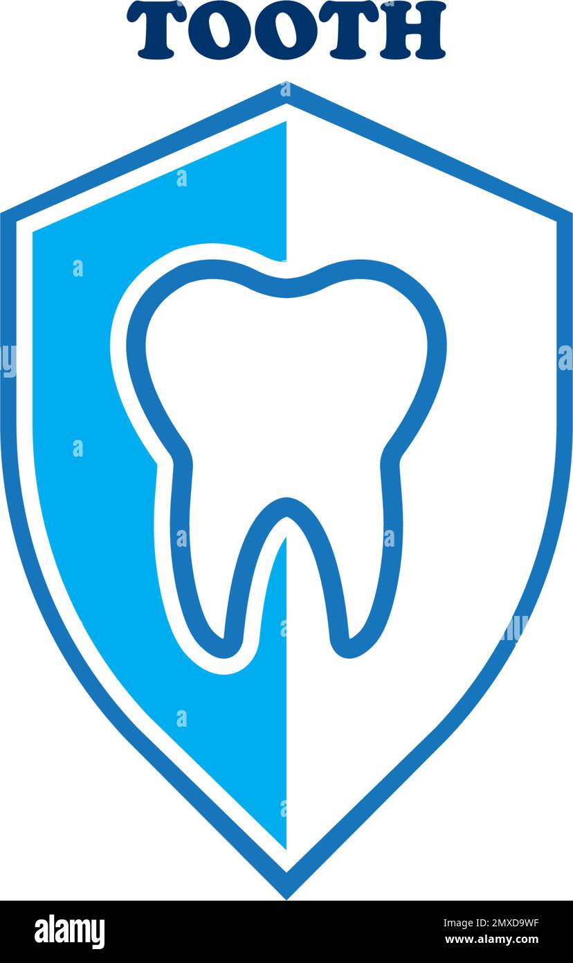Vector tooth icon. Dentist icon,illustration logo design template Stock ...