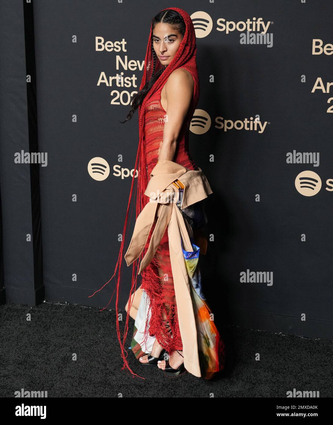 Los Angeles, USA. 02nd Feb, 2023. Jessie Reyez arrives at the Spotify's ...