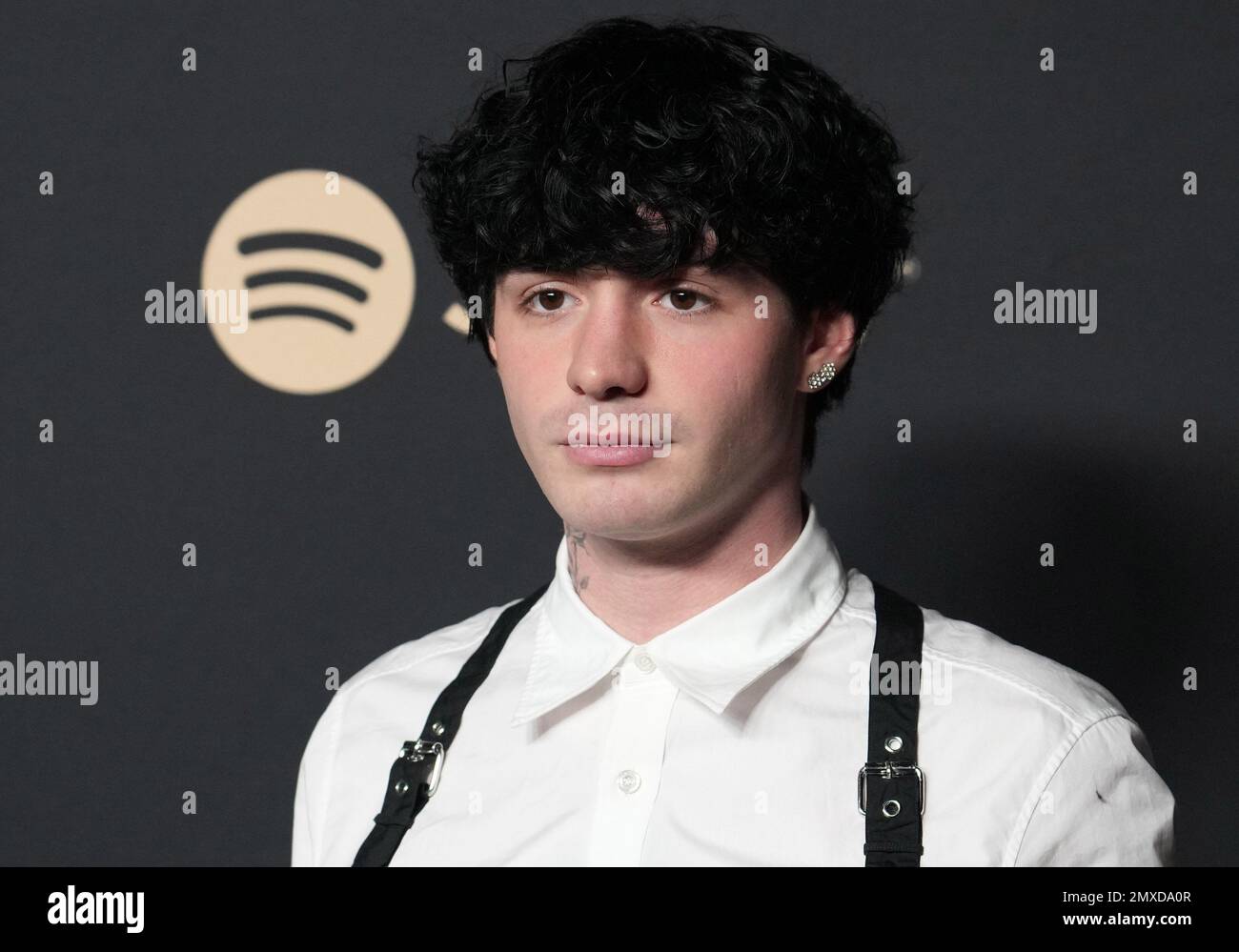 Los Angeles, USA. 02nd Feb, 2023. Mikey Tua arrives at the Spotify's ...