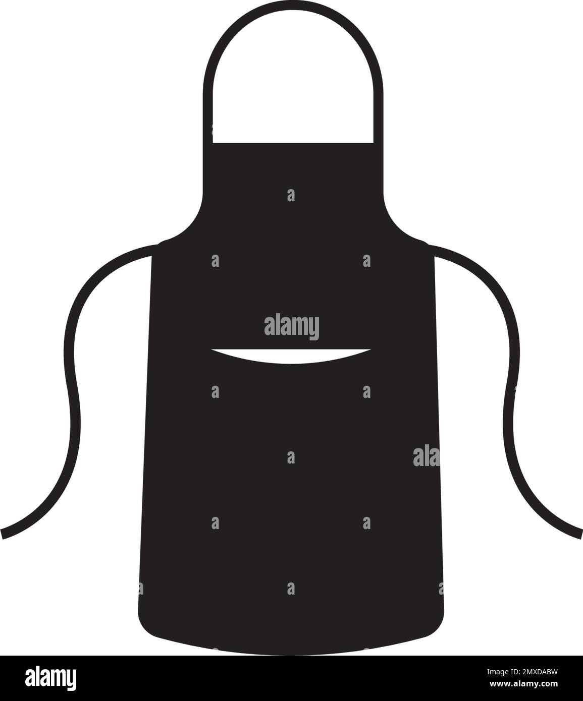 Apron vector icon illustration symbol design background Stock Vector ...