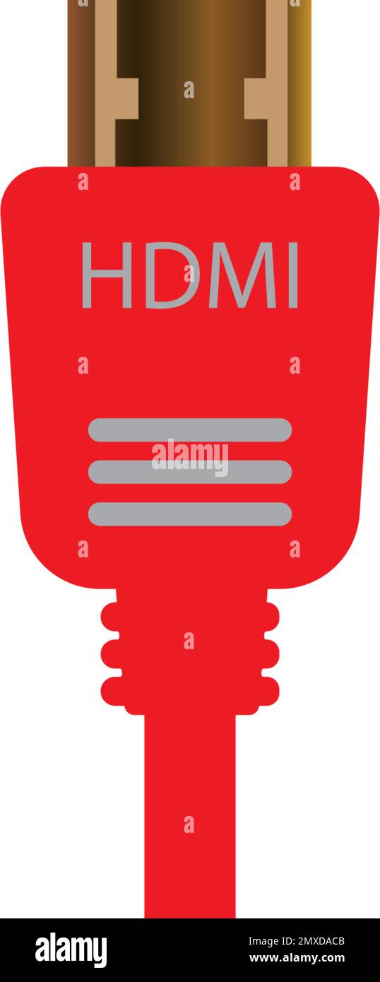 HDMI connector vector icon,illustration logo template Stock Vector ...