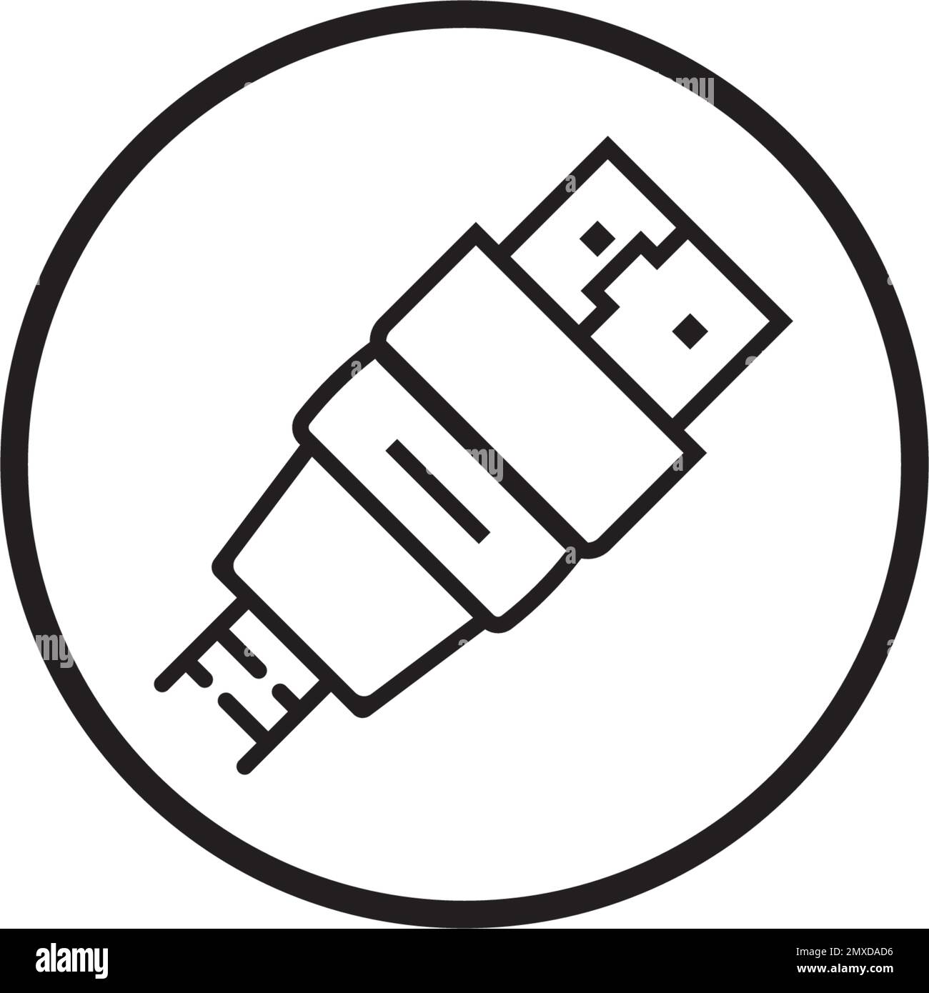 HDMI connector vector icon,illustration logo template Stock Vector ...