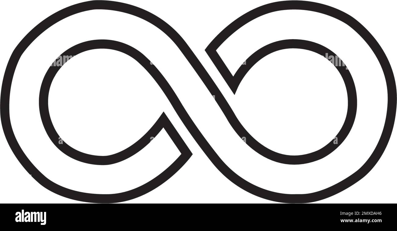 infinity icon vector illustration symbol design Stock Vector Image ...
