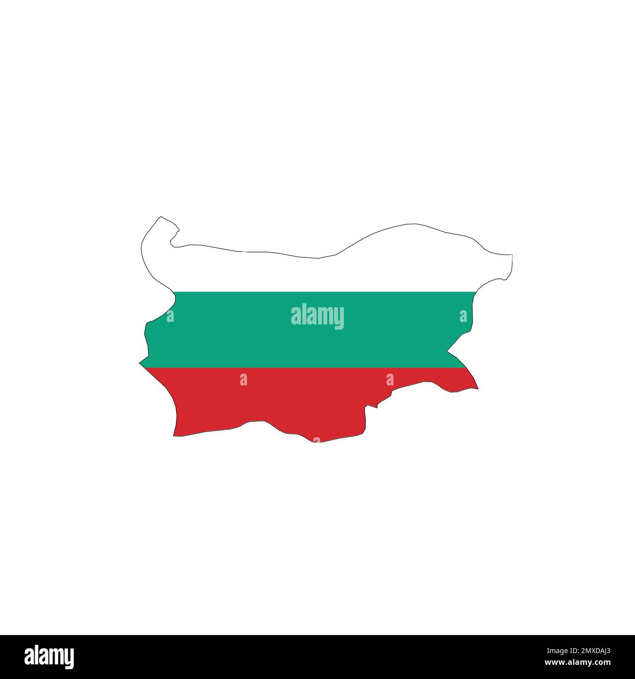 Bulgaria detailed color map Stock Vector Images - Alamy