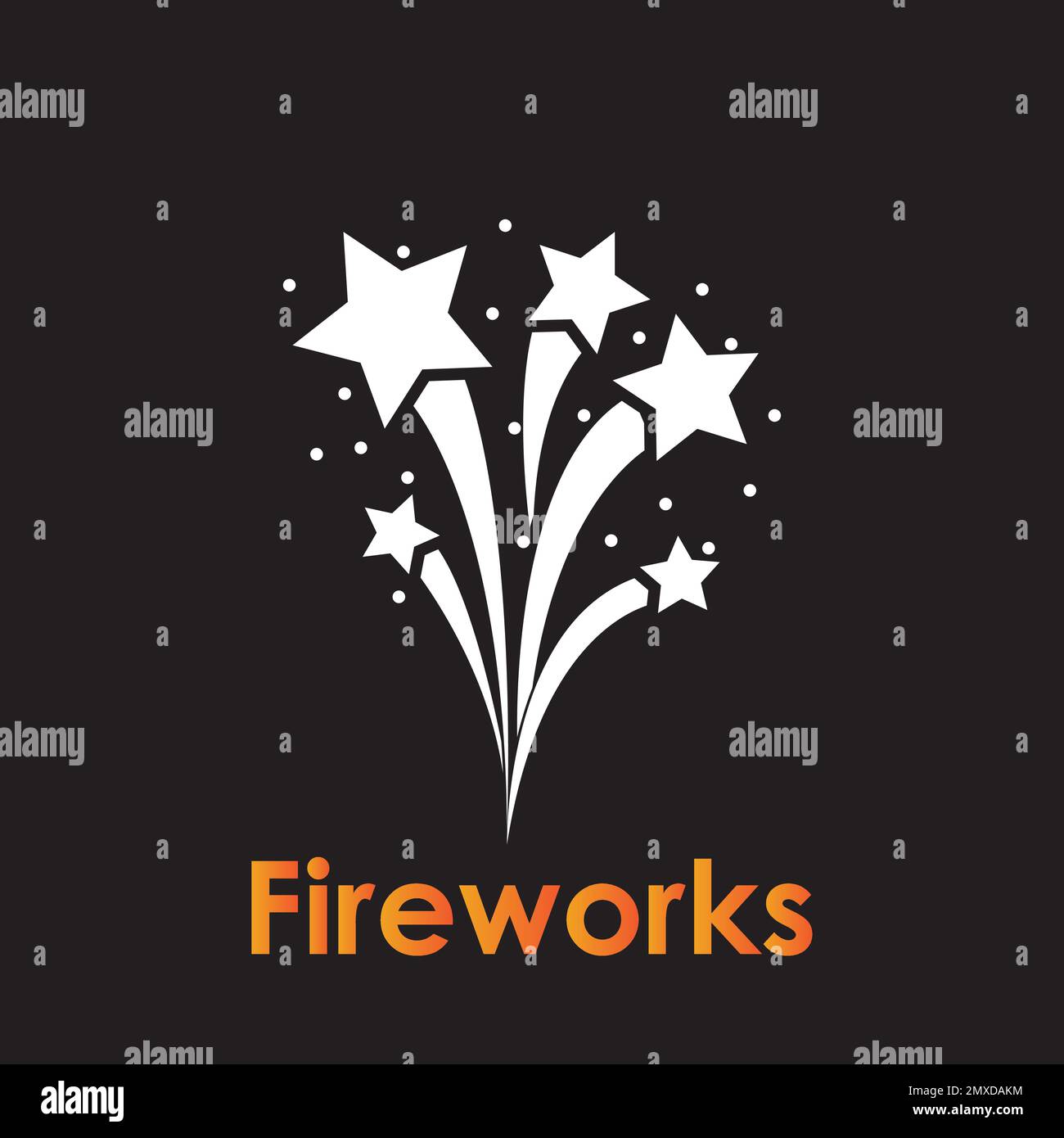 Fireworks icon vector illustration logo design Stock Vector Image & Art ...