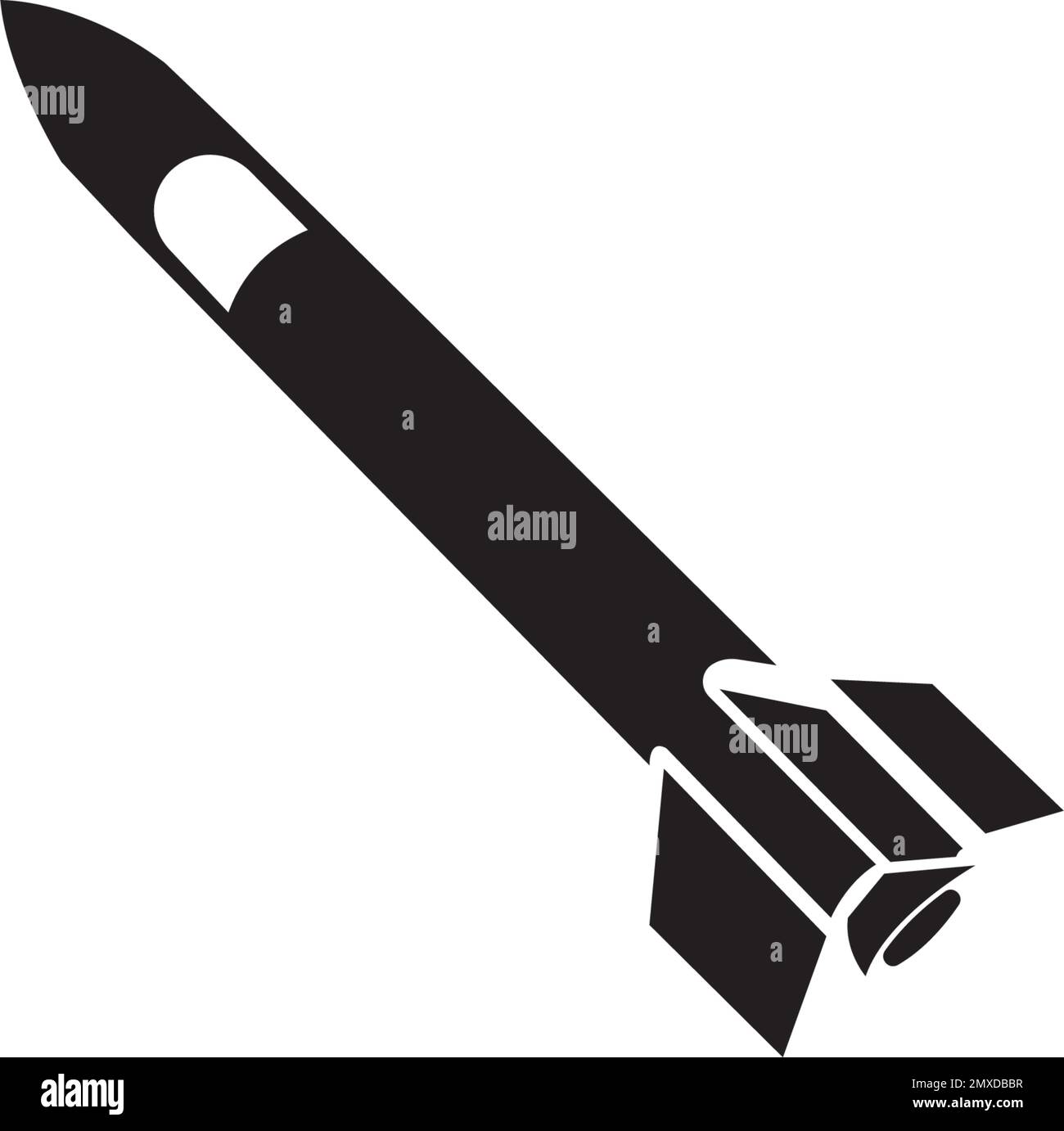 Missile icon vector illustration logo design Stock Vector Image & Art ...