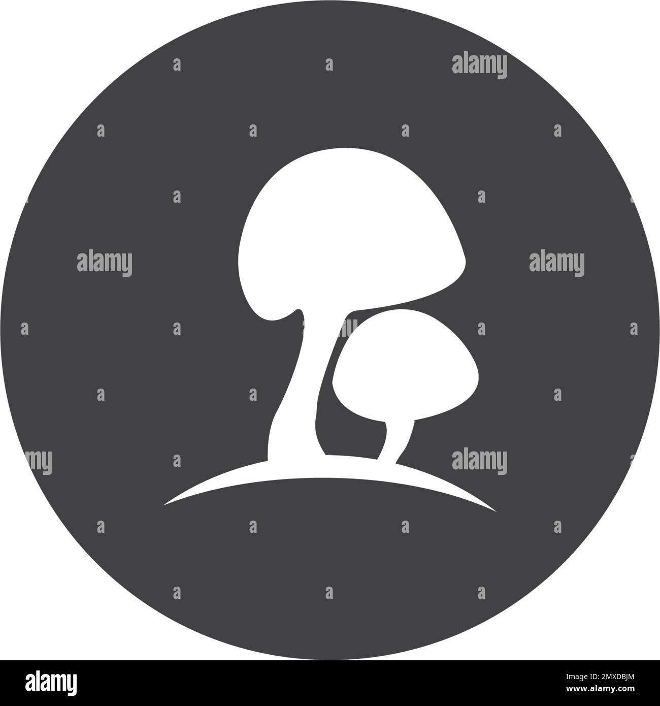 mushroom icon illustration isolated vector sign symbol Stock Vector ...
