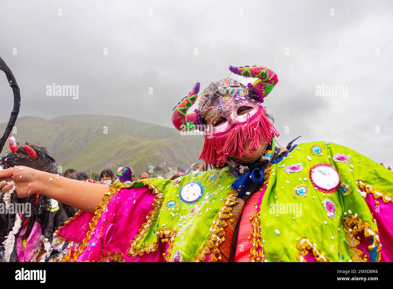 Devil carnival costume culture on Jujuy Stock Photo - Alamy