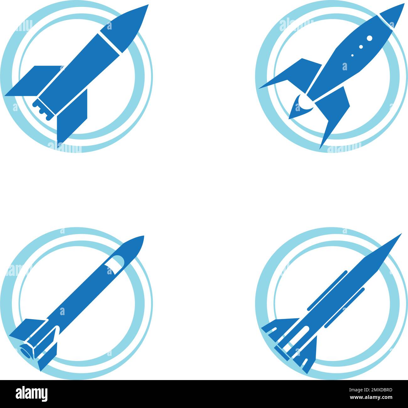 Missile icon vector illustration logo design Stock Vector Image & Art ...