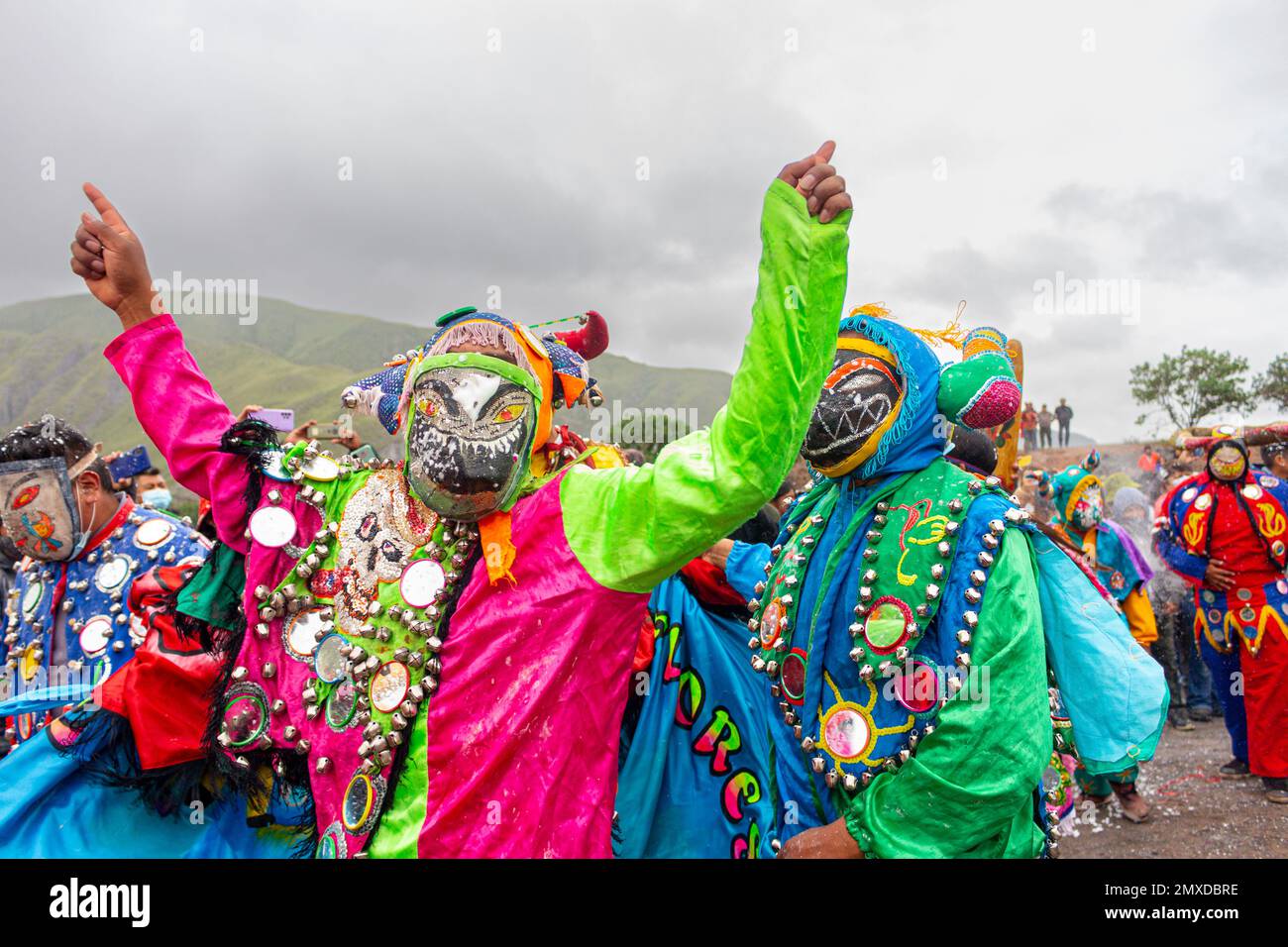 Devil carnival costume culture on Jujuy Stock Photo - Alamy
