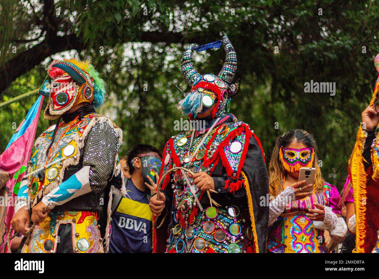 Devil carnival costume culture on Jujuy Stock Photo - Alamy