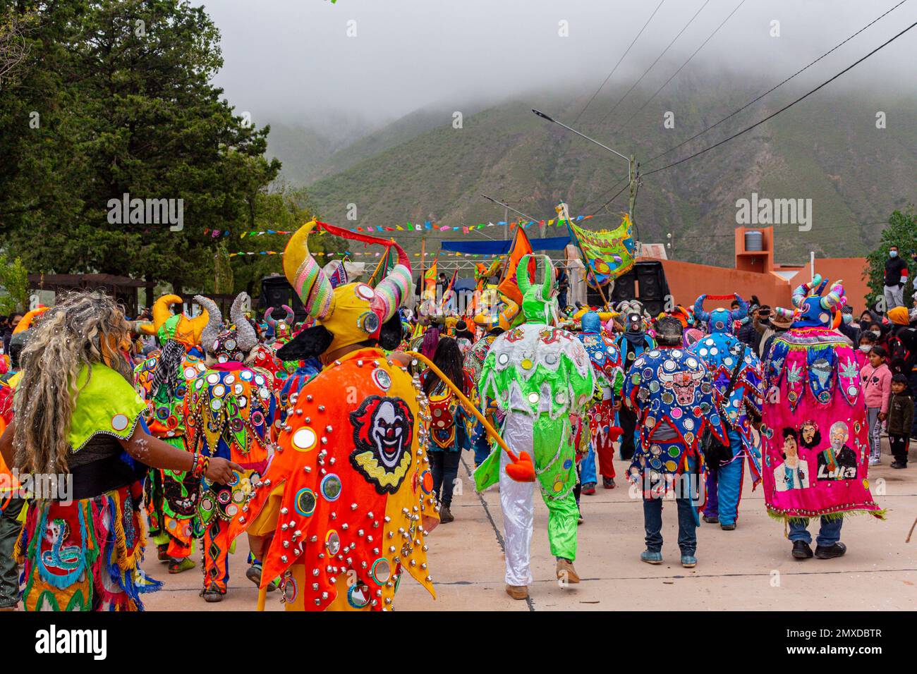 Devil carnival costume culture on Jujuy Stock Photo - Alamy