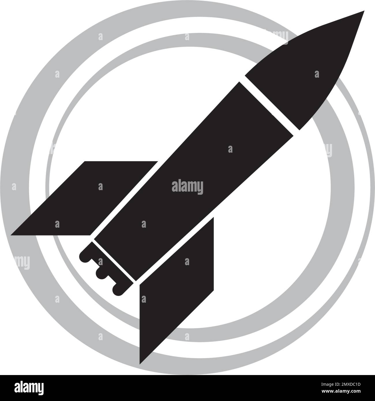 Missile icon Cut Out Stock Images & Pictures - Alamy
