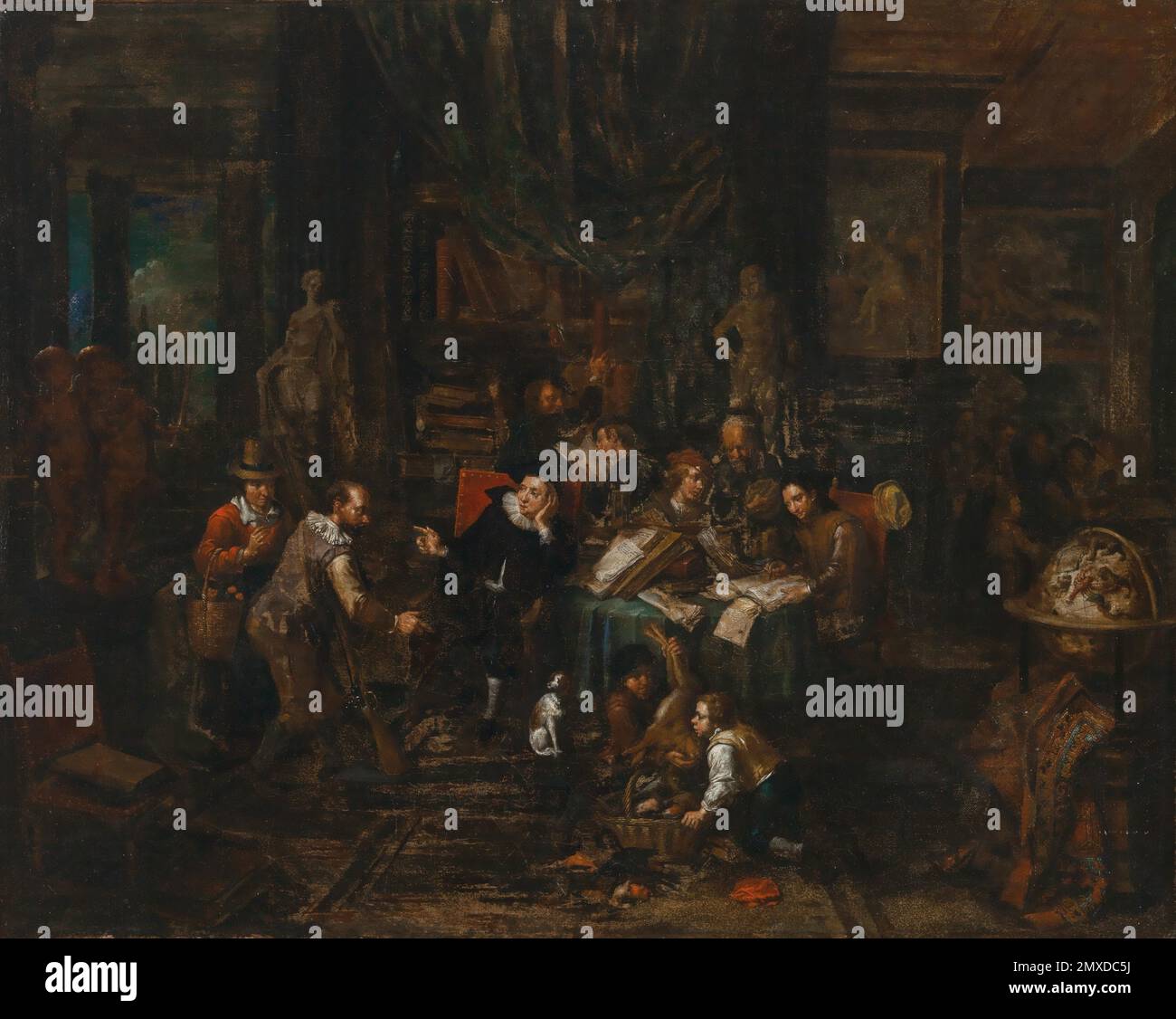 A notary in his office. Museum: PRIVATE COLLECTION. Author: GERARD ...