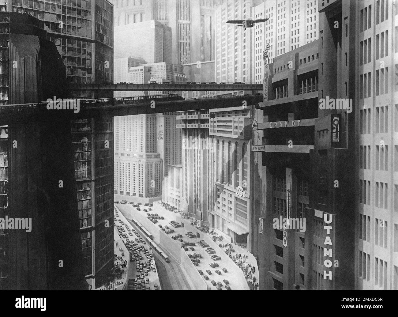 Scene from the film Metropolis by Fritz Lang. Museum: PRIVATE ...