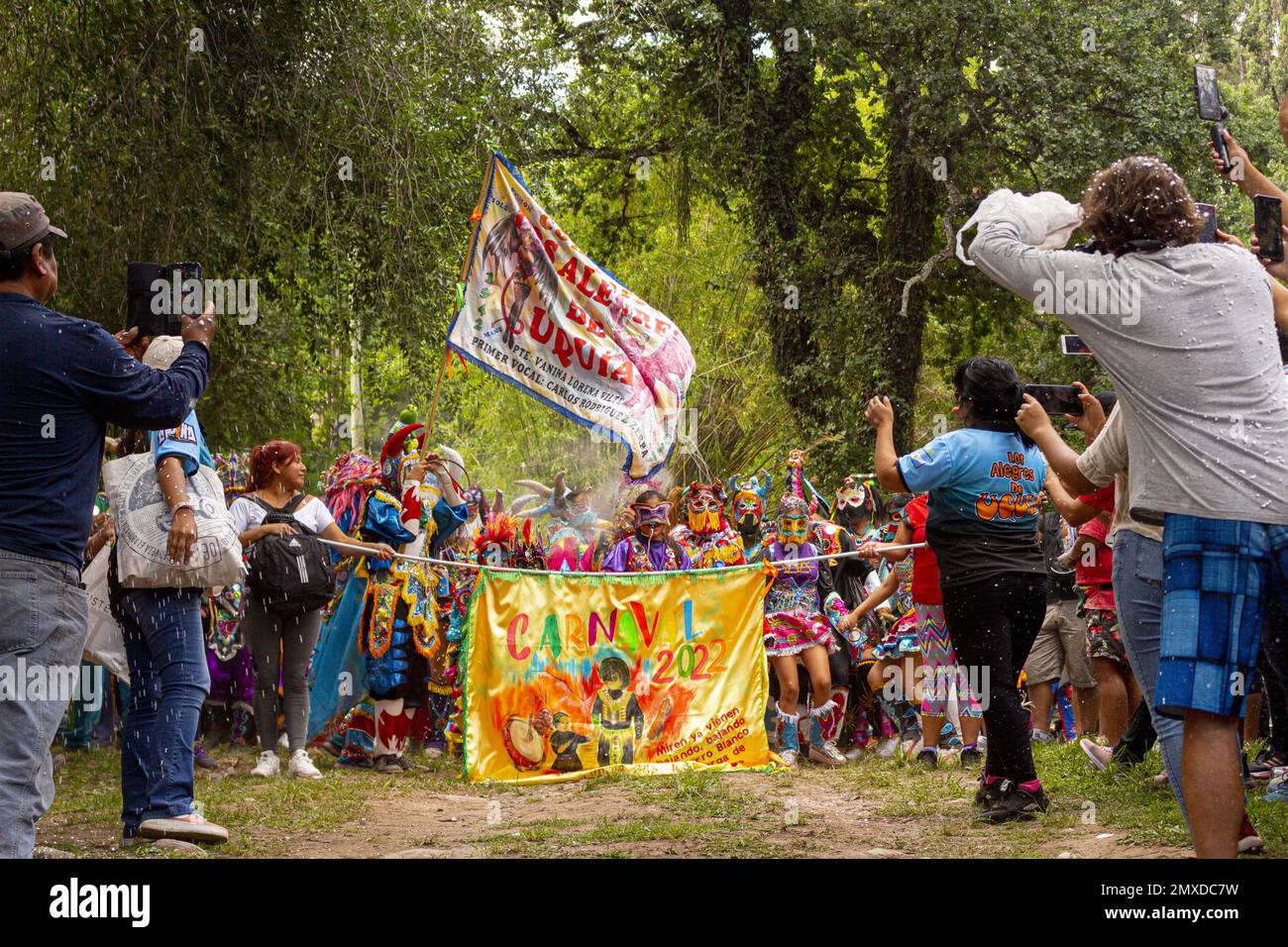 Devil carnival costume culture on Jujuy Stock Photo - Alamy