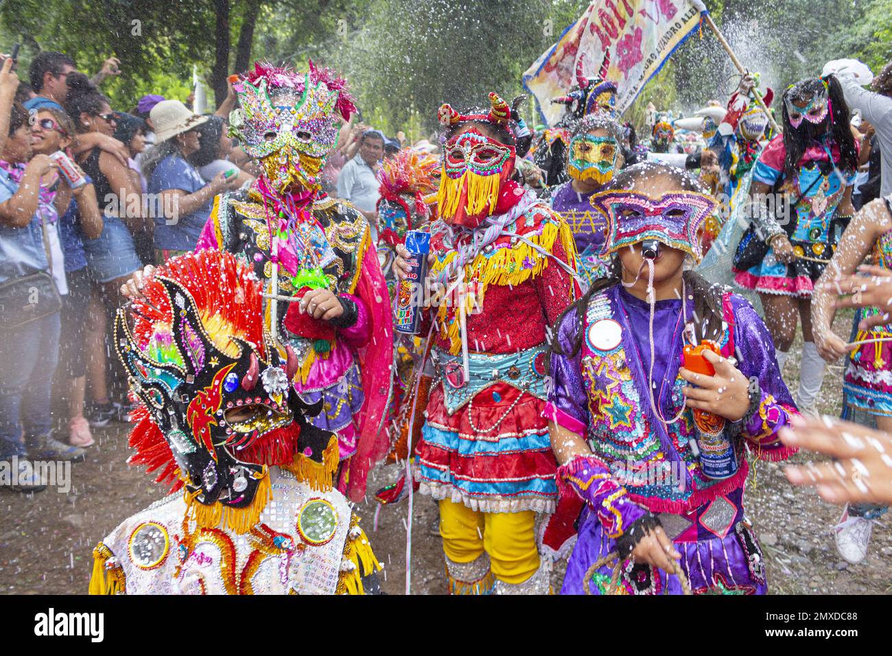 Devil carnival costume culture on Jujuy Stock Photo - Alamy