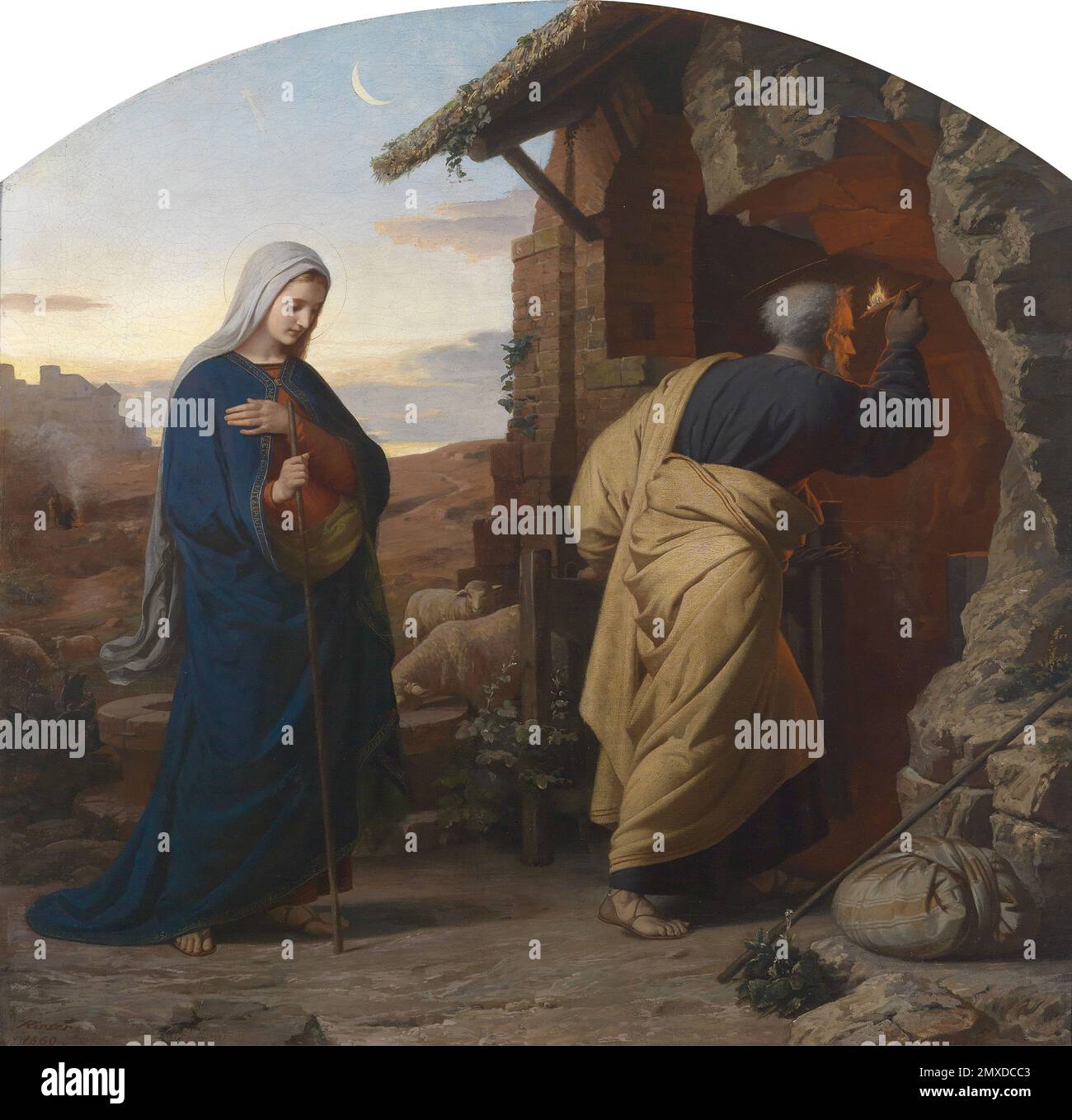 On the Eve of the Birth of Christ. Museum: PRIVATE COLLECTION. Author ...