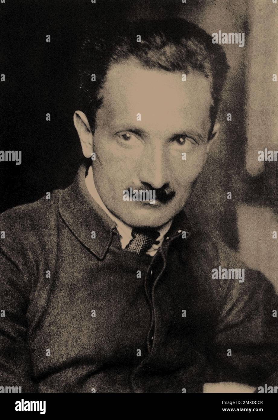 Portrait of Martin Heidegger (1889-1976). Museum: PRIVATE COLLECTION ...