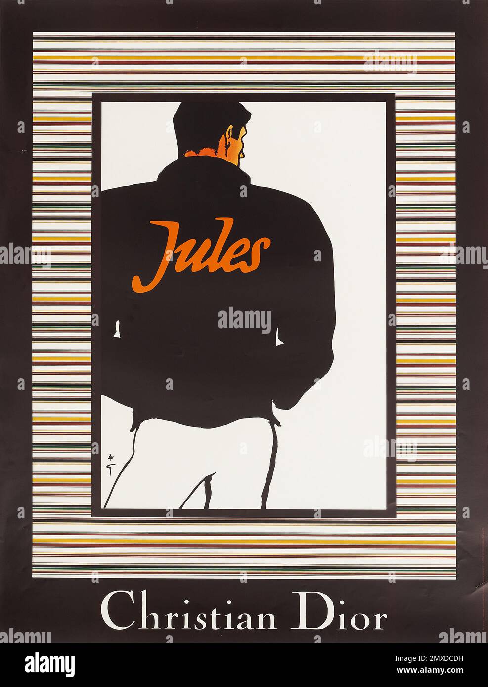 Christian Dior Jules. Museum: PRIVATE COLLECTION. Author: Rene Gruau ...