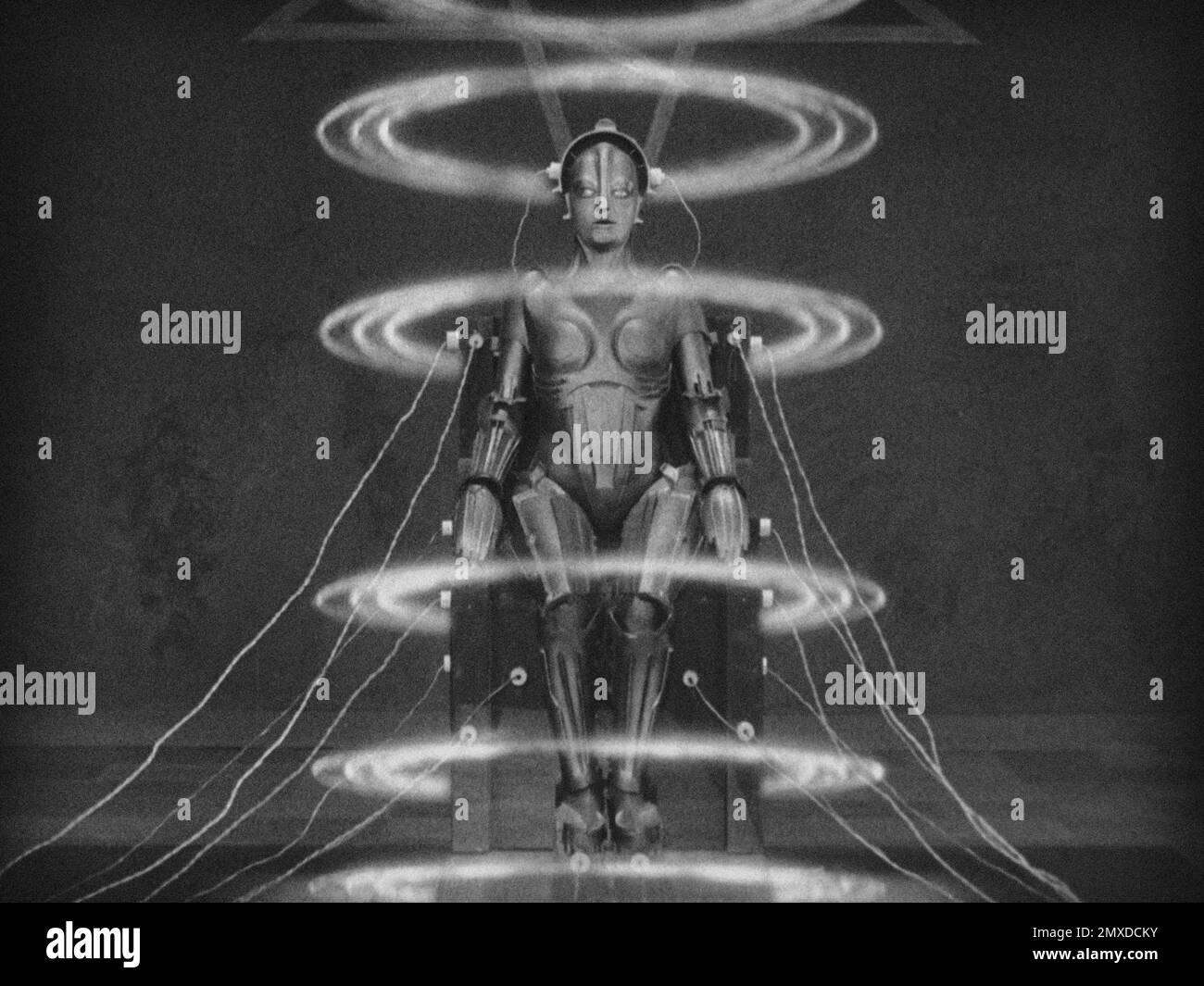 Scene from the film Metropolis by Fritz Lang. Museum: PRIVATE COLLECTION. Author: Horst von ...