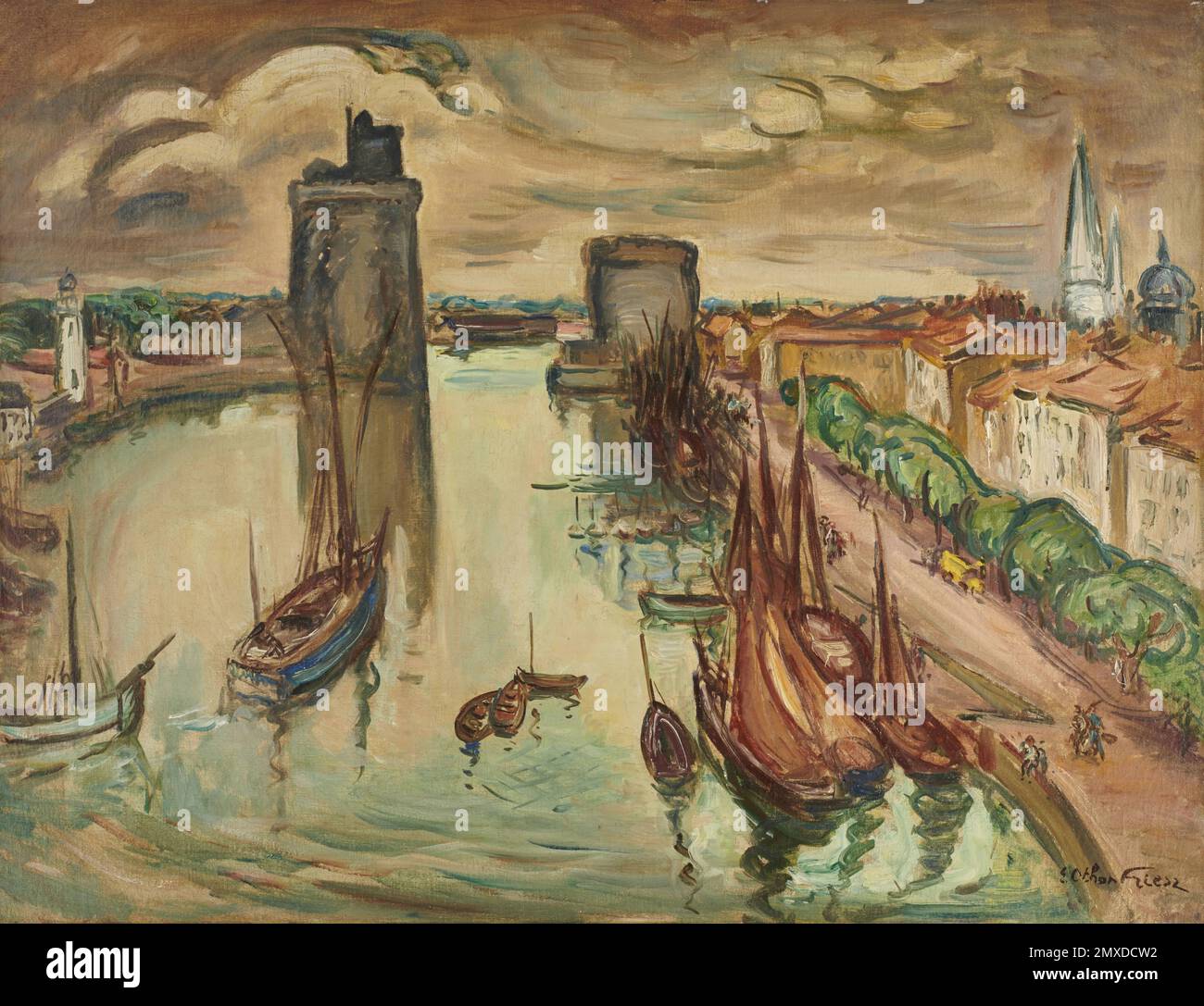 La Rochelle. Museum: PRIVATE COLLECTION. Author: Achille-Emile-Othon ...