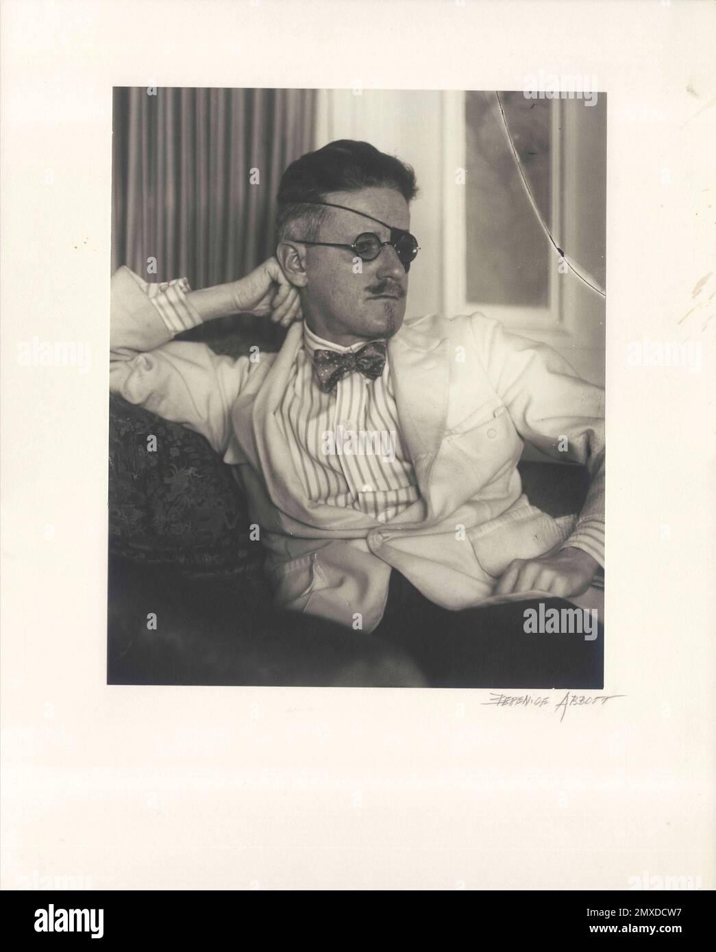 Portrait of James Joyce. Museum: PRIVATE COLLECTION. Author: BERENICE ...