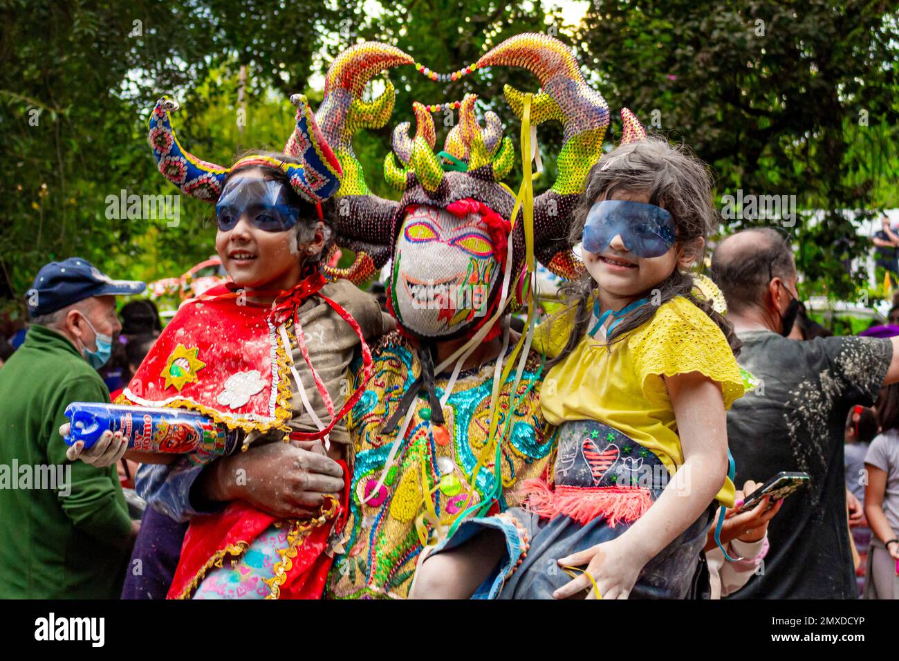 Devil carnival costume on Jujuy Stock Photo - Alamy