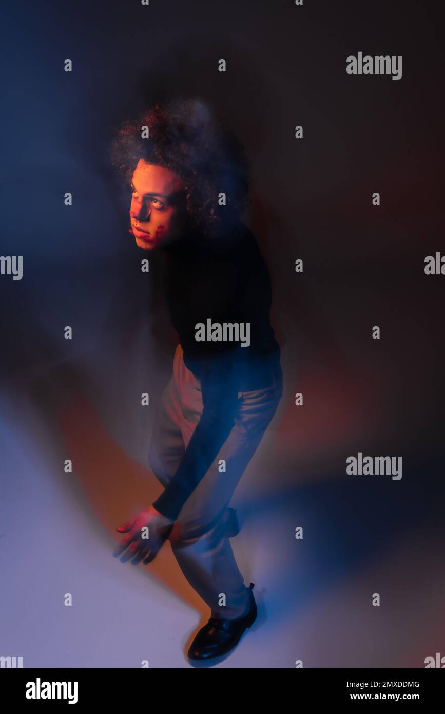 Dark red nose hi-res stock photography and images - Alamy