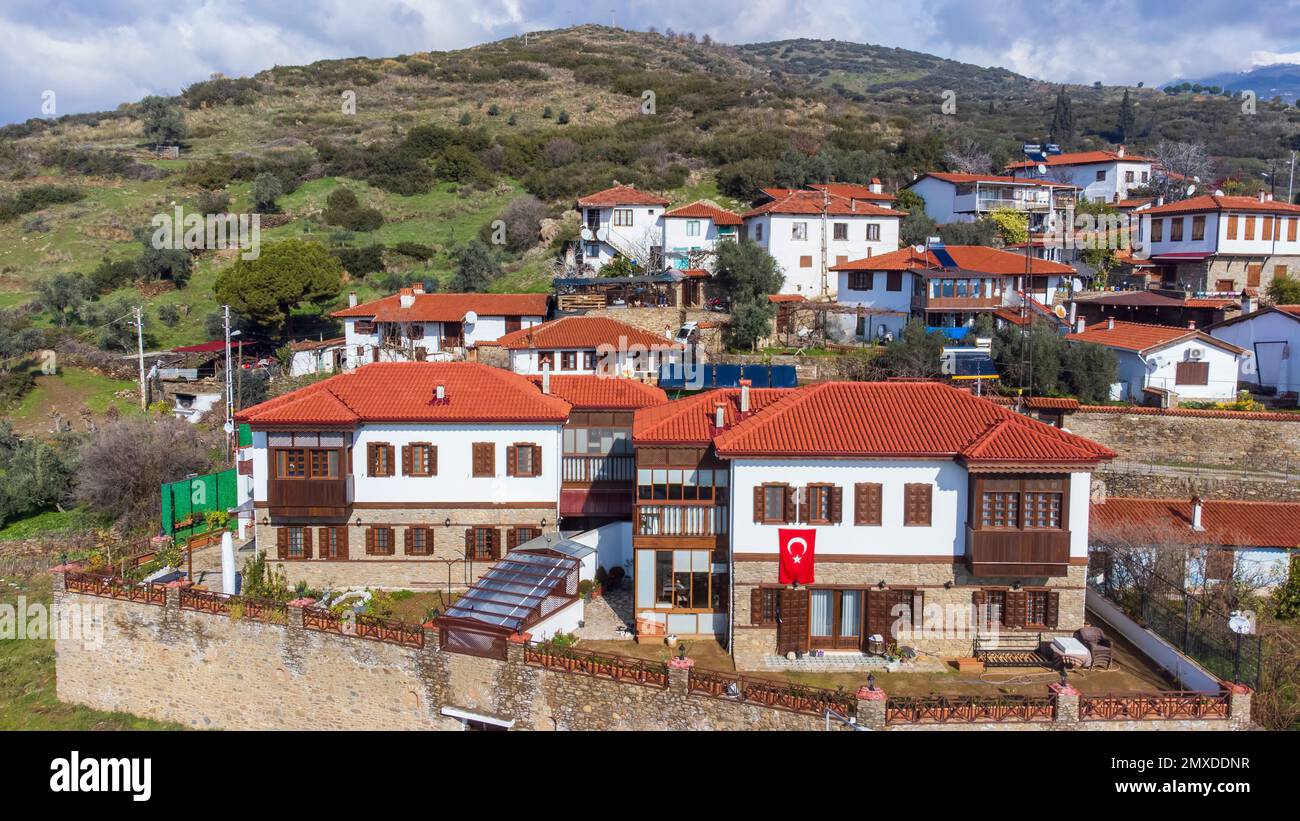 Village houses in Birgi, Izmir, Turkey Stock Photo - Alamy