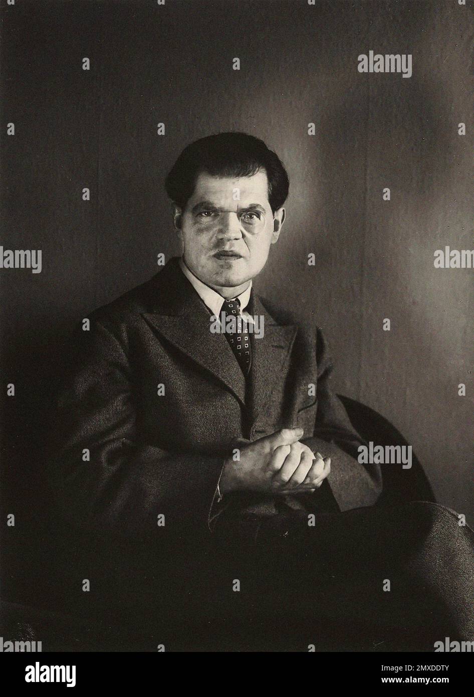 Dadaist Raoul Hausmann. Museum: PRIVATE COLLECTION. Author: AUGUST ...