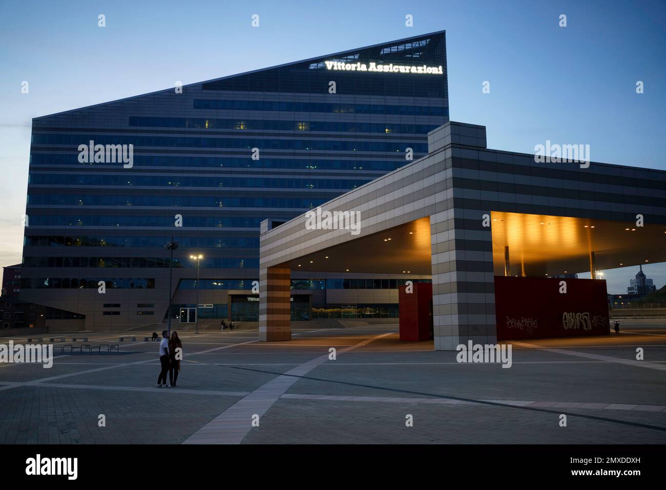 Modern buildings portello park hi-res stock photography and images - Alamy