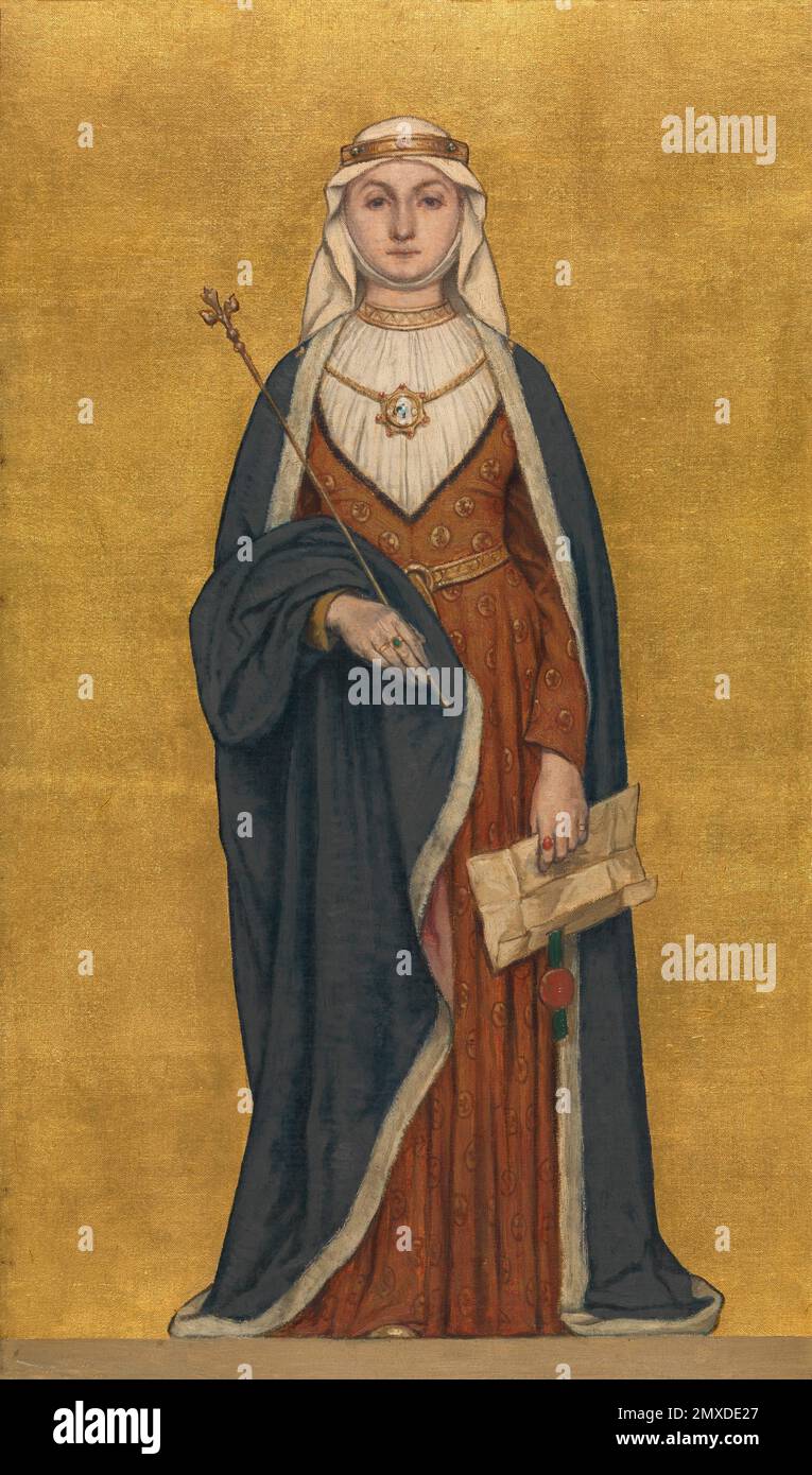 Joan (1200-1244), Countess of Flanders, daughter of Baldwin IX, Latin ...
