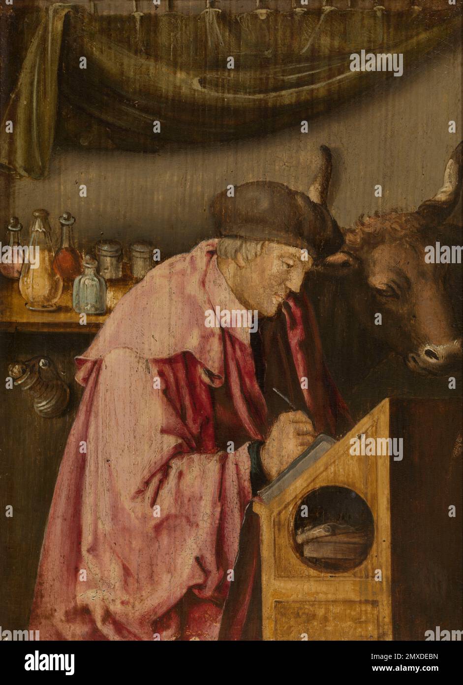 Saint Luke. Museum: Royal Museum of Fine Arts, Antwerp. Author: LUCAS ...