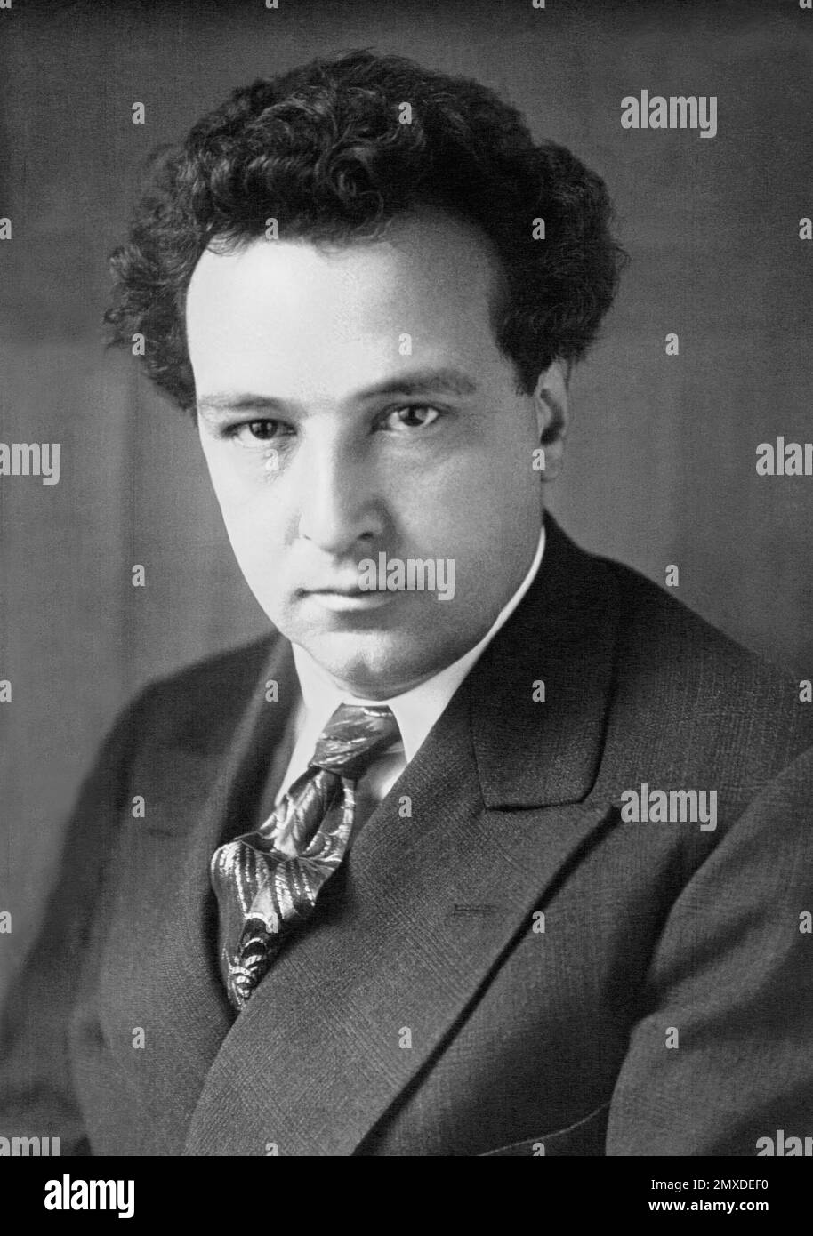 Portrait of the composer Arthur Honegger (1892-1955). Museum: PRIVATE ...