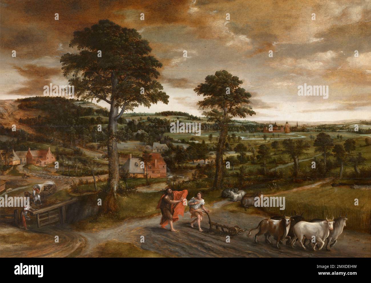 The Calling of Elisha. Museum: Royal Museum of Fine Arts, Antwerp ...