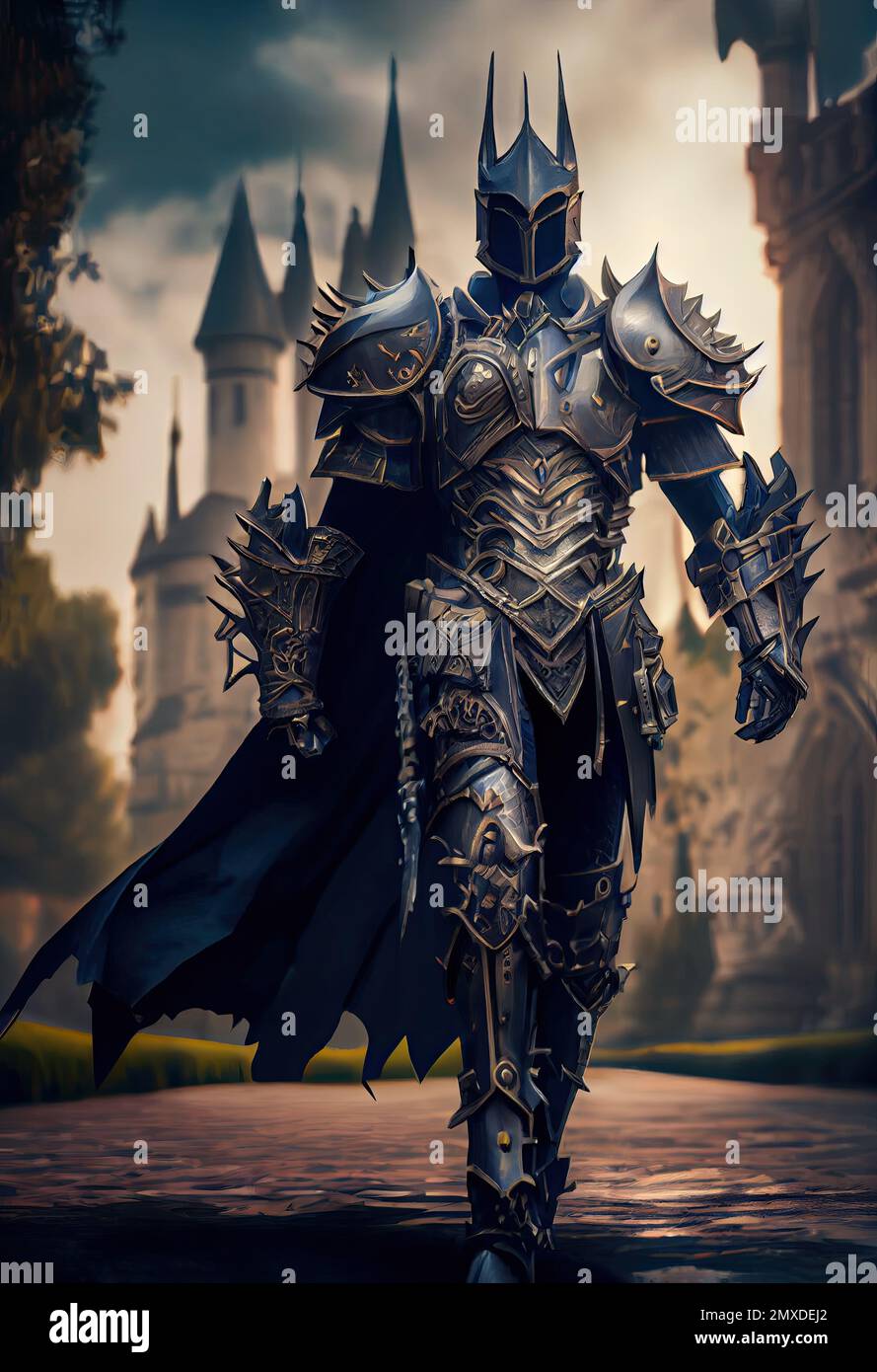 Medieval fantasy castle hi-res stock photography and images - Alamy