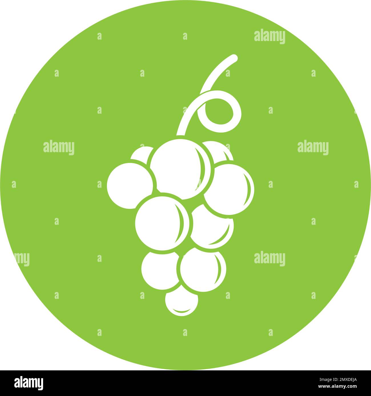 Grape icon vector illustration logo design Stock Vector Image & Art - Alamy