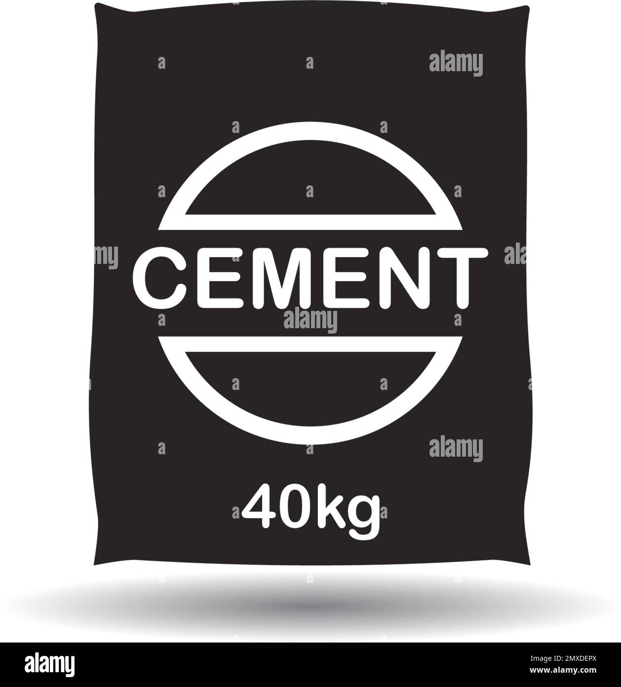 cement sack icon vector illustration simple design Stock Vector Image ...