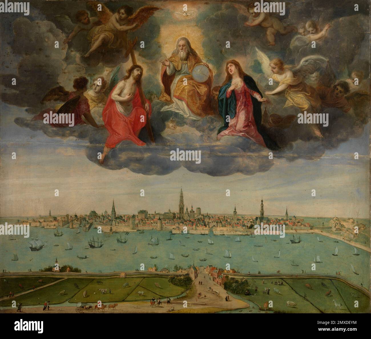 Antwerp and the Vlaams Hoofd. Museum: Royal Museum of Fine Arts ...