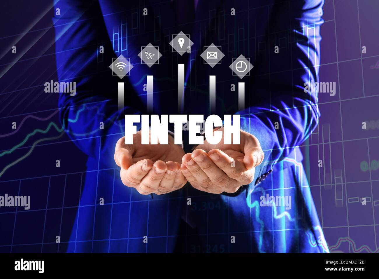 Hand showing iot concept hi-res stock photography and images - Alamy